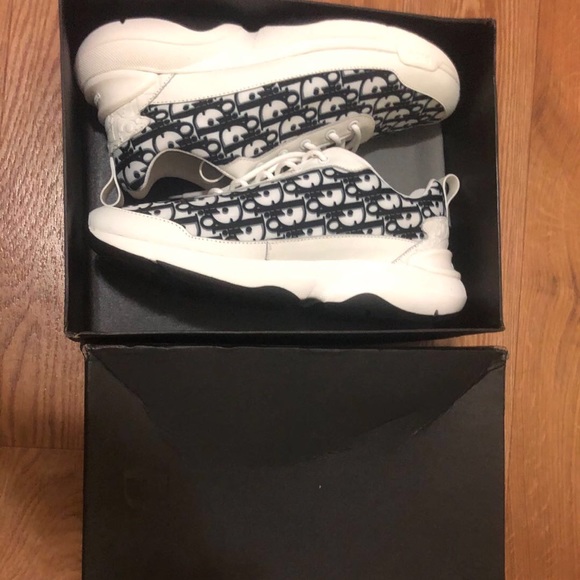 Dior | Shoes | Rare Christian Dior White Logo Lowtops | Poshmark